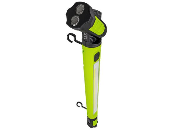 Luceco Green 10-Watt Rechargeable Integrated LED Inspection Torch Ligh