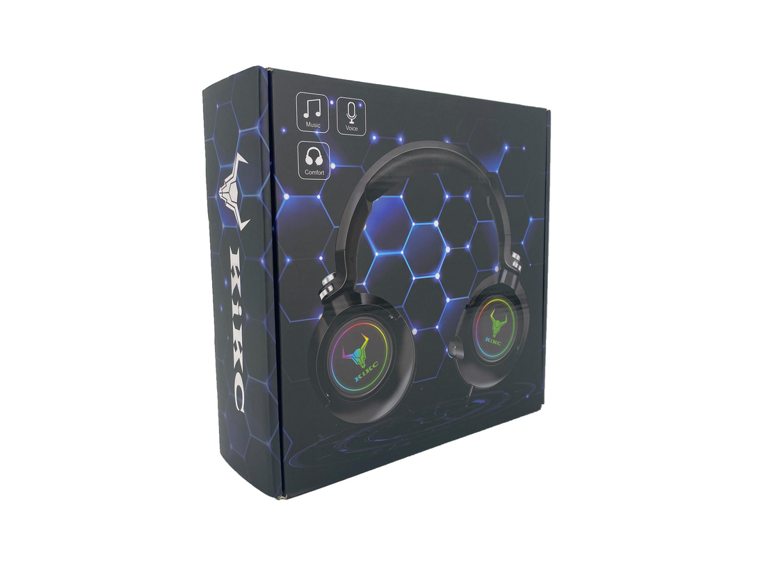 Kikc ET600 Stereo Gaming Headset for Xbox one, PS4, PS5, Xbox Series X