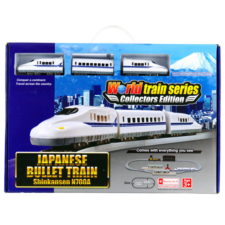 LEC World Train Series Japanese Bullet Toy Train Shinkansen N700A / Tr